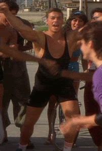 Breakin Jean Claude Van Damme Dance  On Er By Tygraginn