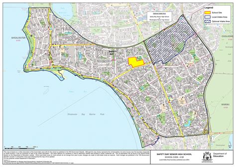 Local Intake Area Safety Bay Senior High School