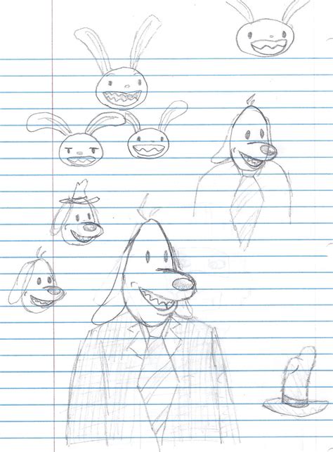 Sam And Max Doodles By Brendanluik On Deviantart