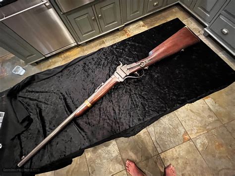 1859 Sharps Carbine With Brass Patchbox 30523 1859 Sharps Carbine With Brass Patchbox 30523