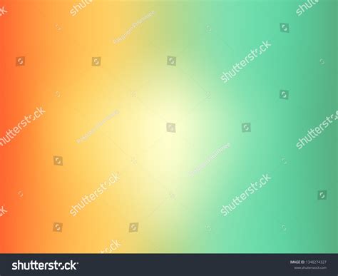 Abstract Blurred Gradient Mesh Background Colorful Stock Vector