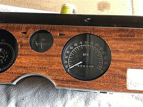 71 72 73 Pontiac Firebird Formula Dash Bezel Gauge Cluster 160 Mph