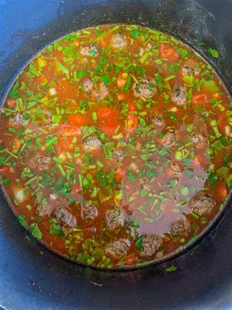 Meatball Stew Ras Asfour Recipe Hildas Kitchen Blog