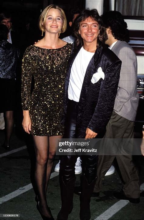 Actress Susan Dey And Actor David Cassidy At The 1990 Mtv Video Music News Photo Getty Images