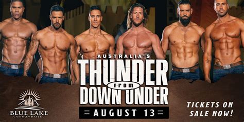Thunder From Down Under Sapphire Palace Blue Lake Ca August 13 2022
