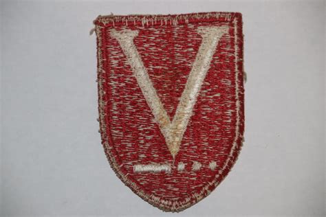 Original Us Army Ww2 Victory Task Force Cloth Patch 1 Butlers