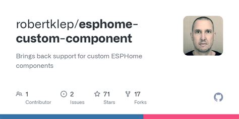 GitHub Robertklep Esphome Custom Component Brings Back Support For Custom ESPHome Components