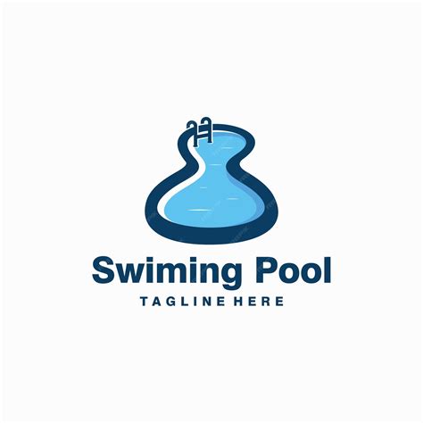 Premium Vector Good Swimming Pool Logo Design