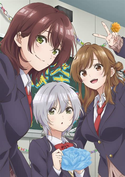 Hinami Aoi Izumi Yuzu Jaku Chara Tomozaki Kun Highres Official Art