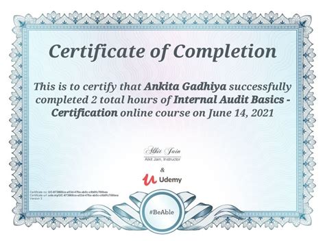 ca ankita gadhiya on linkedin udemy thankyou certification