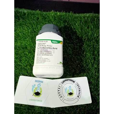 Jual Asam Askorbat For Analysis Ascorbic Acid C6h8o6 L Ascorbic Acid