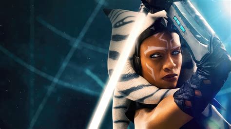 Ahsoka Tano With A Lightsaber 4k Hd Wallpaper Rare Gallery