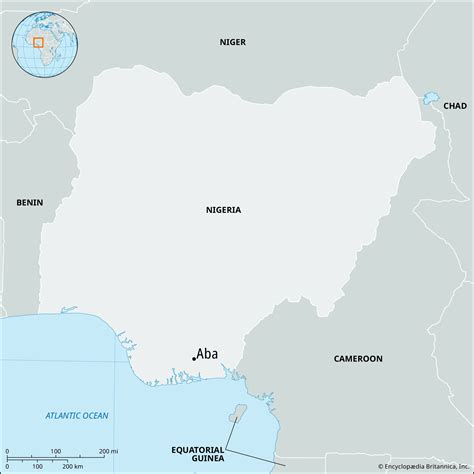 Aba Nigeria Map Population And Facts Britannica
