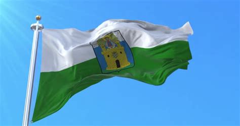 Bandera De La Ciudad De Medellín Antioquia Colombia Bucle Motion