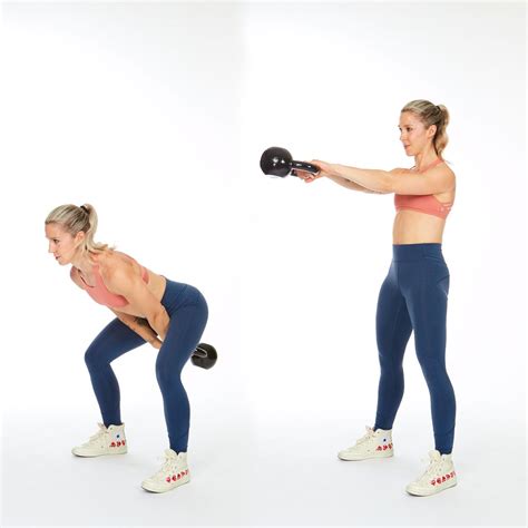 Kettlebell Swing Form How To Do A Kettlebell Swing Idgfn