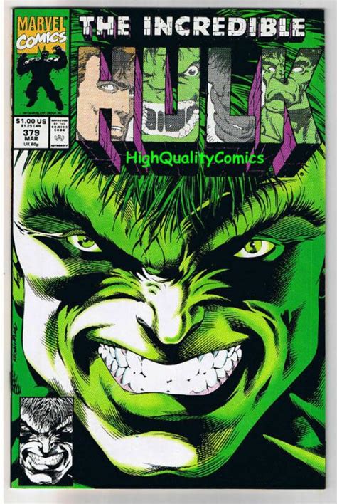 Incredible Hulk 377 Vf Nm 379 381 383 5 More Nm Sam Kieth Dale Keown Comic Books