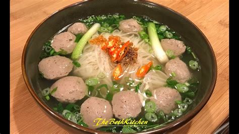 Beef Balls Vietnamese Soup Recipe At Dianne Campbell Blog