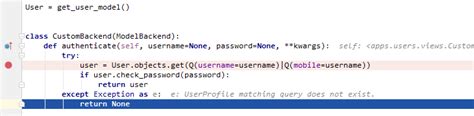Im Using Django Custom Backend Check Jwttoken Has Error Userprofile