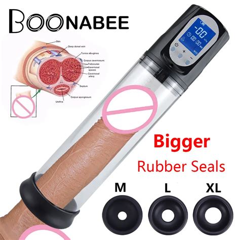 Electric Penis Pump Sex Toys For Men Enlargement Dick Pump Penis