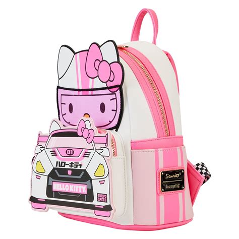 Loungefly X Sanrio Hello Kitty Tokyo Speed Racer Cosplay Mini Backpack Shophippo