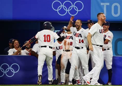 Olympics Baseball U S Beat S Korea To Make Quarter Finals With Japan