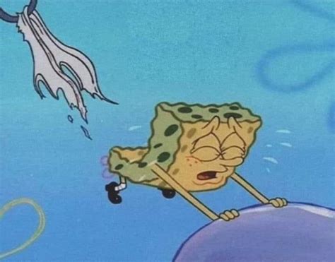 Underwear Being Ripped Off Of Spongebob By Giant Hook
