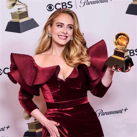 Adele On Grammy Awards ️ Adele Adele Adkins Celebrities