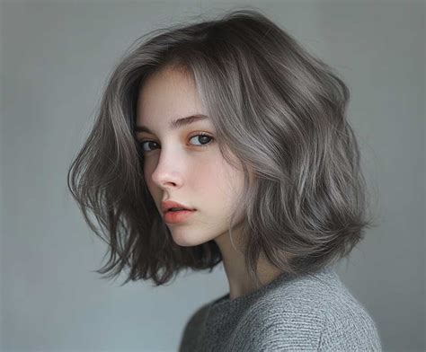10 Trendy Ash Gray Long Bob Haircut Styles For Cool Vibes • 333k