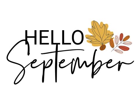 Free Hello September Art Print This Is Our Bliss