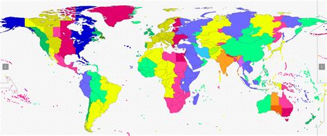 World Time Zone Map Guide Of The World