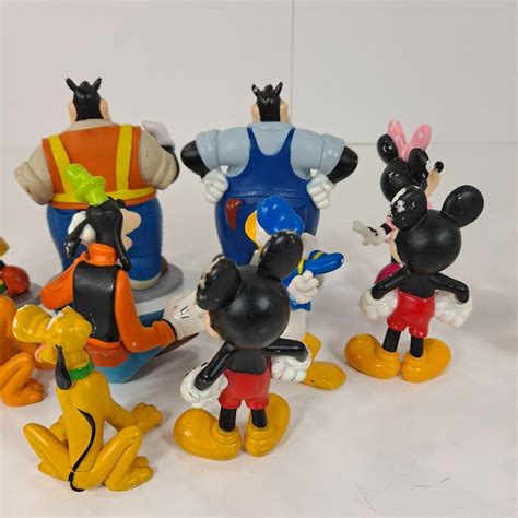 Mickey Mouse Clubhouse Figures Disney Store Goofy Daisy Pluto Minnie