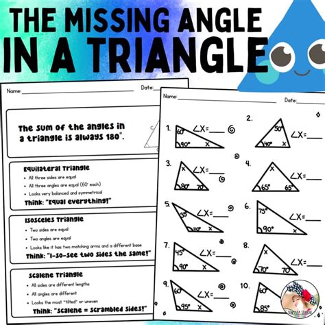 The Missing Angle In A Triangle By Soumara Siddiqui Tpt