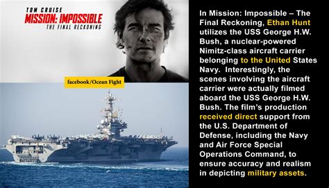 Ocean The Reason Why The Uss George Hw Bush Aircraft Carrier Was