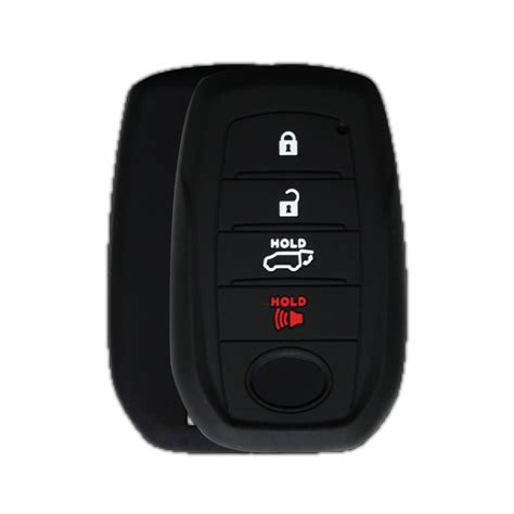 Corolla Cross 4 Button Silicone Key Pouch Black Autotech Wholesale