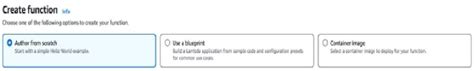 how to create an aws lambda function techtarget