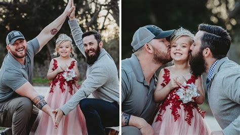 Girls Dad And Soon To Be Stepdad Pose With Her Before Dance Fox6