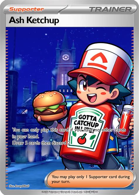 Ash Ketchup By Envoyofhell On Deviantart
