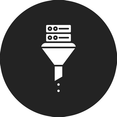 Premium Vector Data Filtering Icon Vector Image Can Be Used For Data Analytics