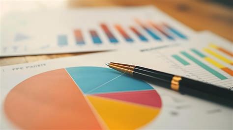 Premium Photo Data Analysis And Decision Making Pen On Pie Chart