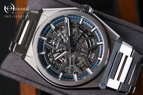 Zenith Defy Classic Skeleton Titanium Oriental Horology