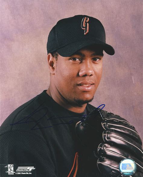 Autographed Livan Hernandez 8x10 San Francisco Giants Photo Main Line Autographs
