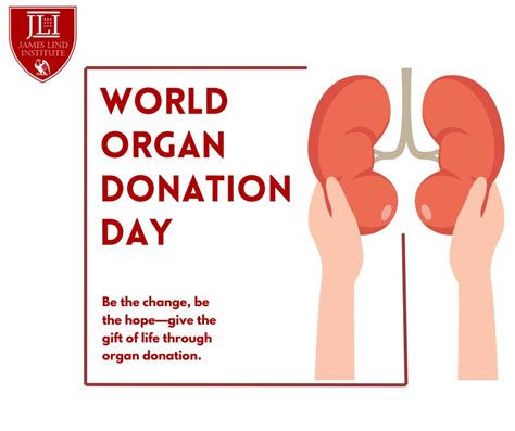 Organdonation Toflife James Lind Institute