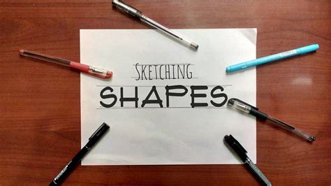 Sketching Shapes Quick Rough Sketching Part 6 Sketches Tutorial
