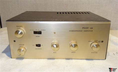 Pilot 230 Stereo Tube Integrated Amplifier Photo 2699026 Canuck Audio Mart
