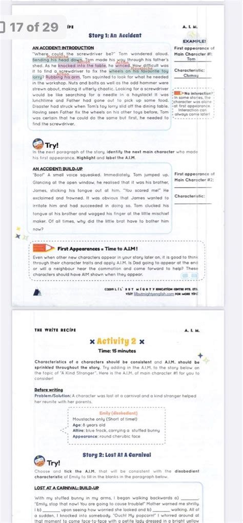 Psle Composition Techniques Workbook Sample Composition Answer Hobbies