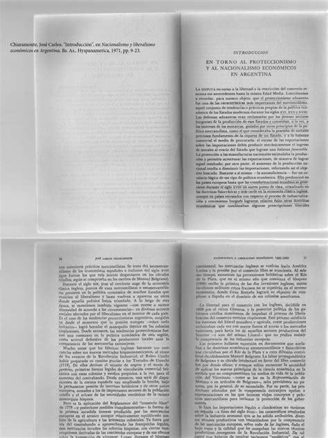Chiaramonte Nacionalismo Y Liberalismo Descargar Gratis Pdf