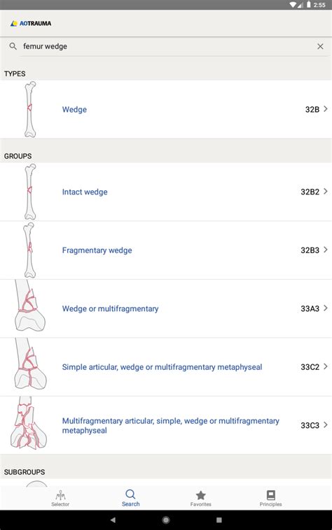 AOOTA Fracture Classification APK pour Android Télécharger