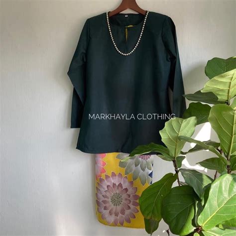 Mini Kurung Batik Lukis Exclusive Shopee Malaysia