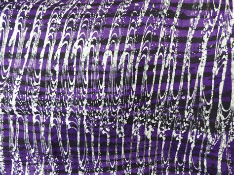 Batik Hand Dyed In Ghana Using Traditional Methods