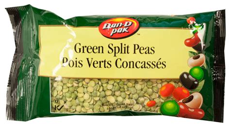 Green Split Peas 12400 G Dan D Foods Ltd